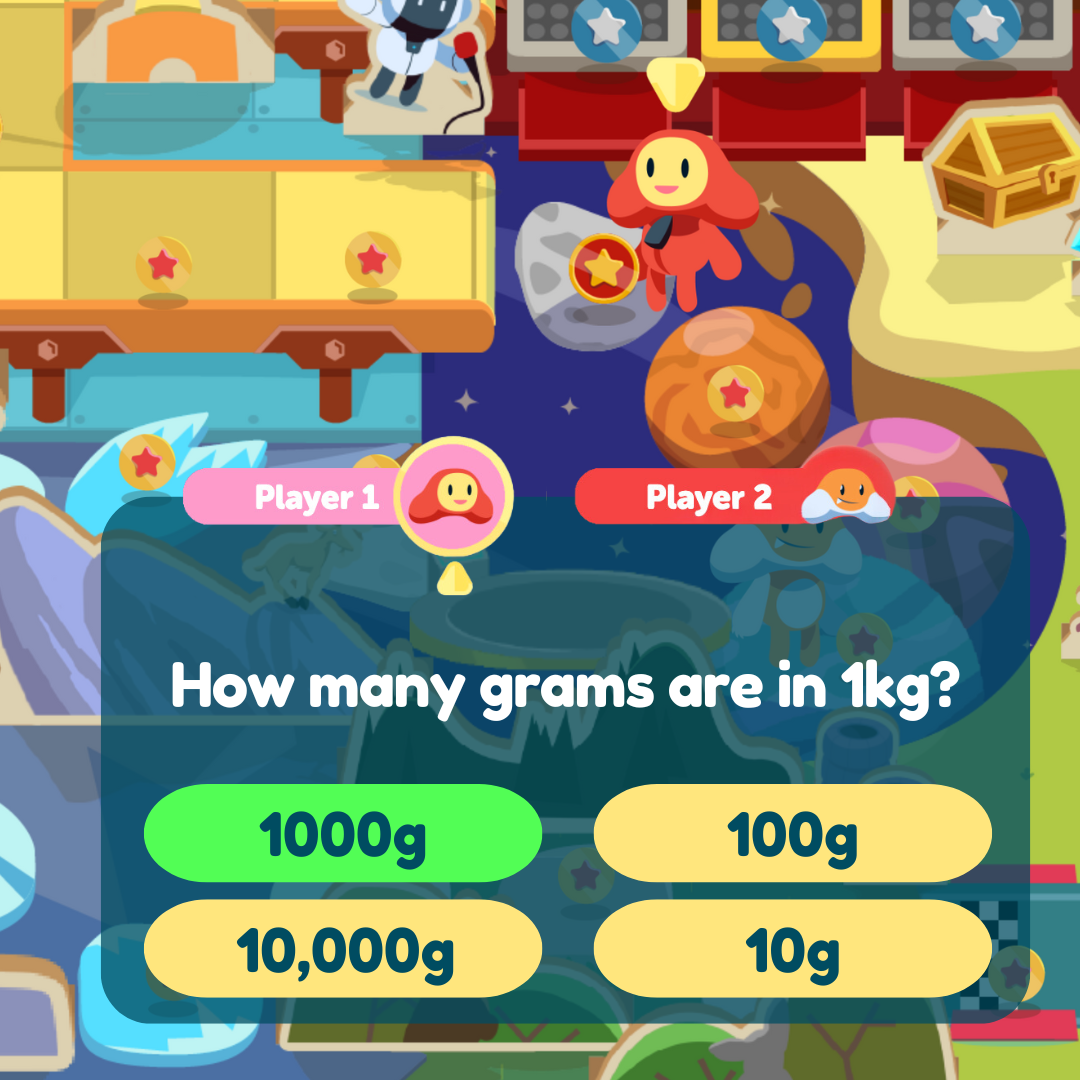 Mass Conversions: Kilograms to Grams LET'S ROLL - Top Teacher