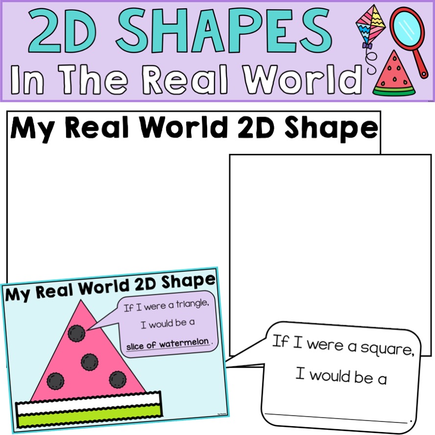Real Life 2D Shapes Craft - Top Teacher