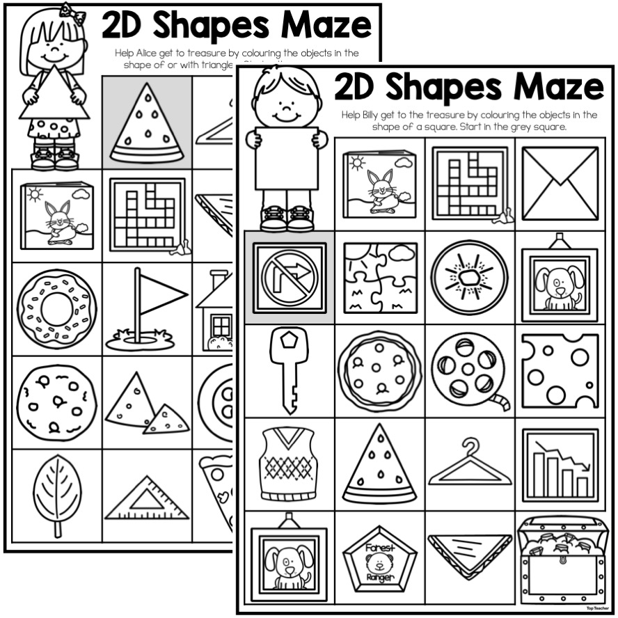 Introducing 2D Shapes POWERPOINT - Top Teacher