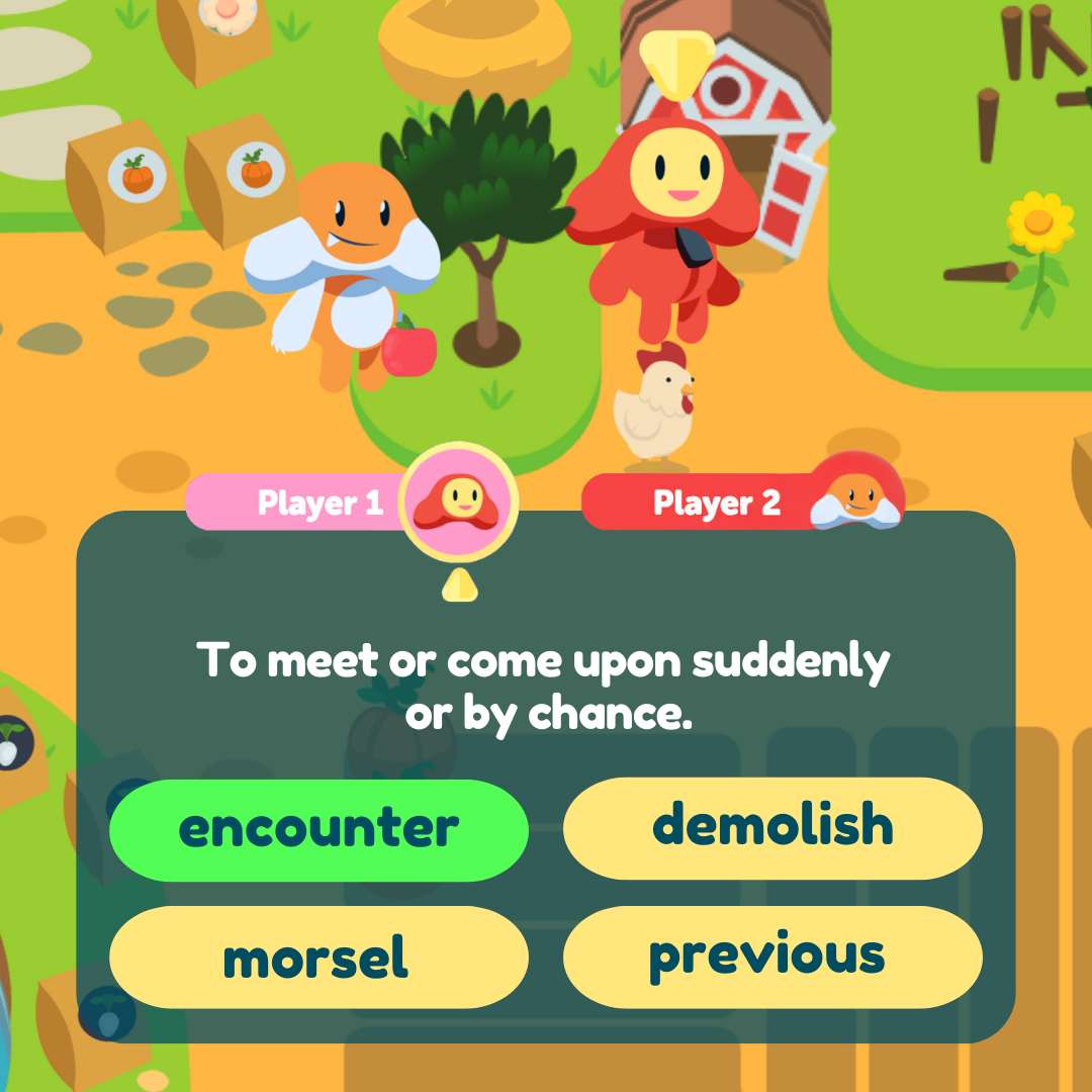 Definition Matching LET'S FARM - Top Teacher