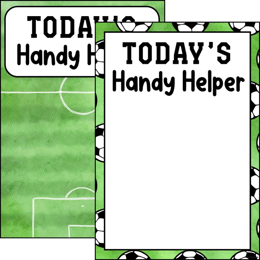 Handy Helper Soccer World Cup - Top Teacher