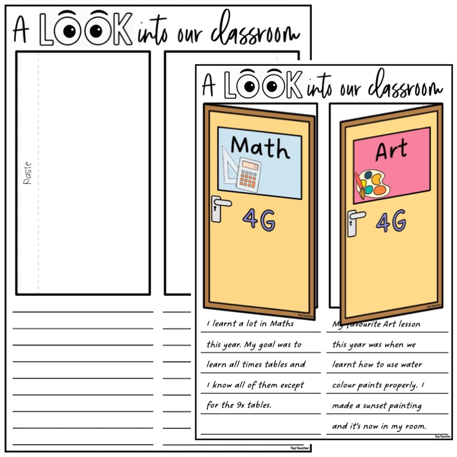 A Look Into Our Classroom Activity - Top Teacher