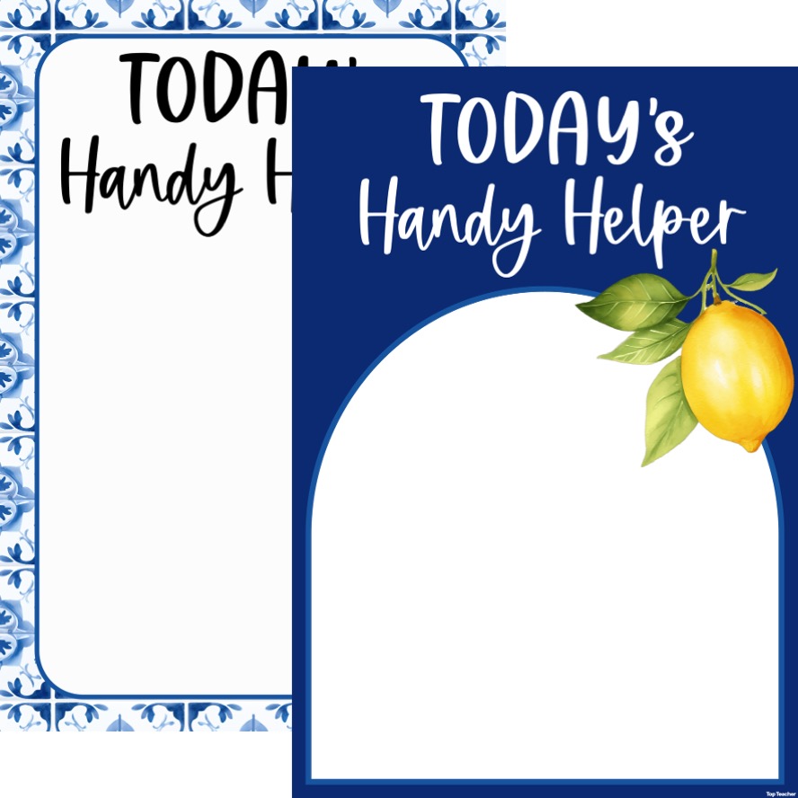 Handy Helper Italian Summer - Top Teacher