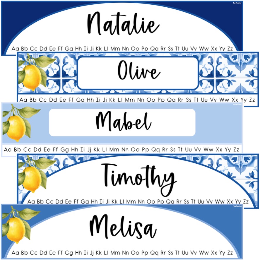 Decor Packs - Top Teacher