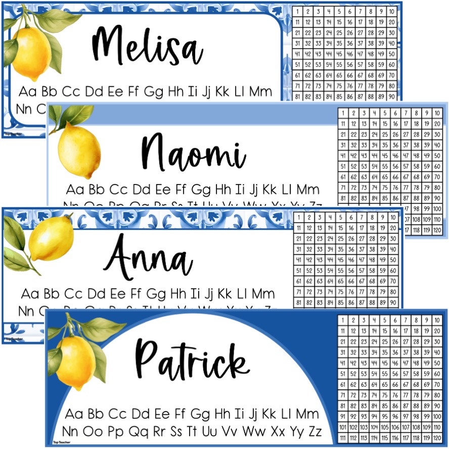 Decor Packs - Top Teacher