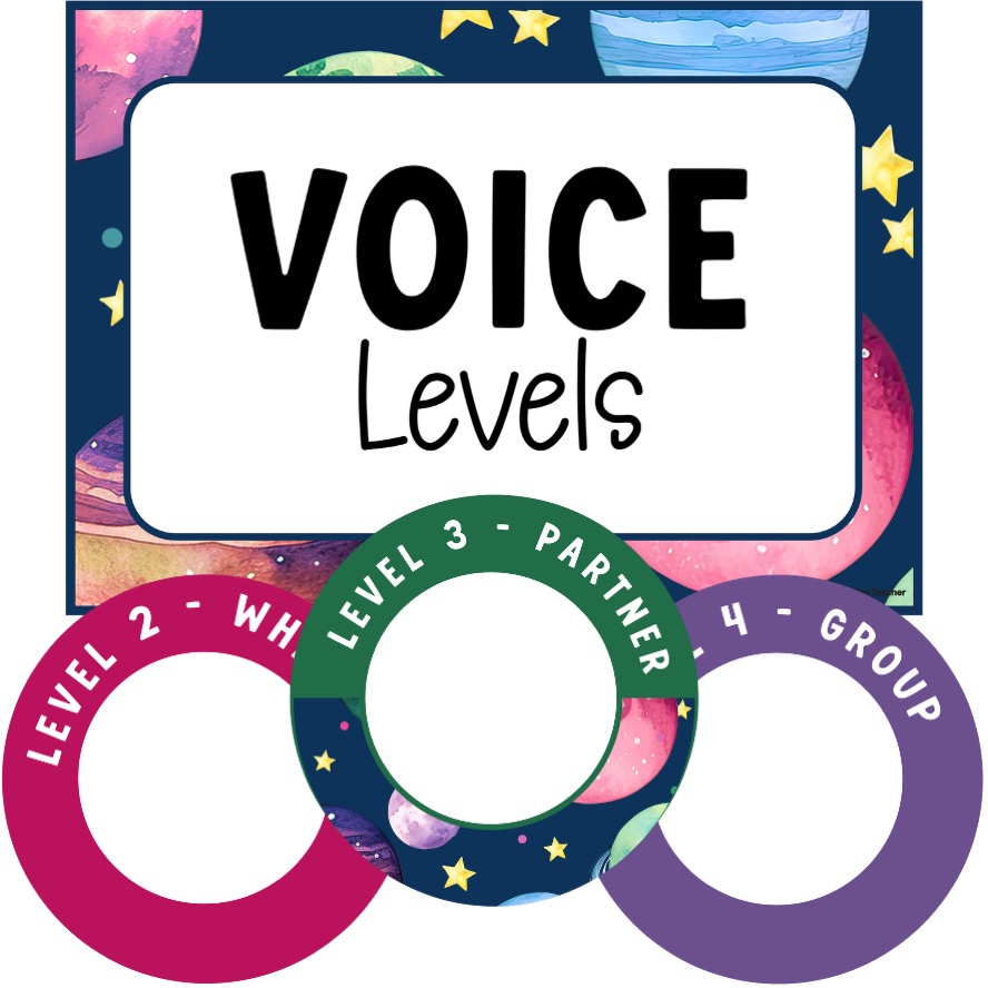 Voice/Noise Level Light Display Space - Top Teacher