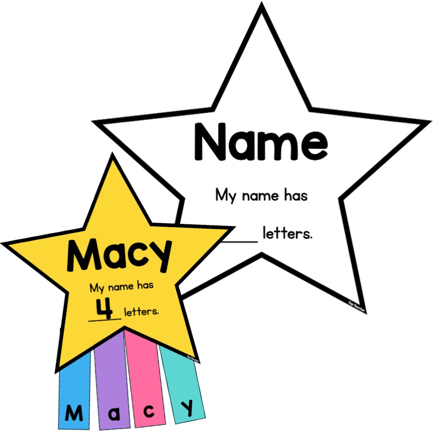 Name Star Activity - Top Teacher