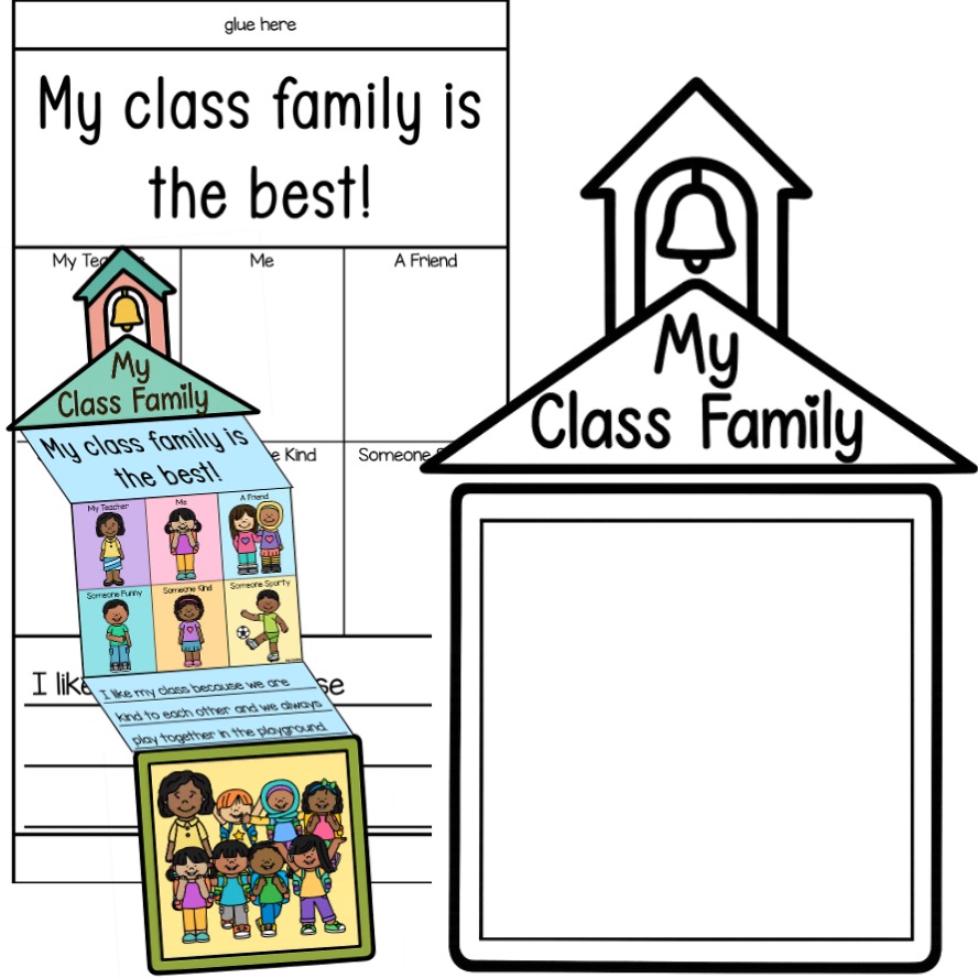 My Family Writing Frame