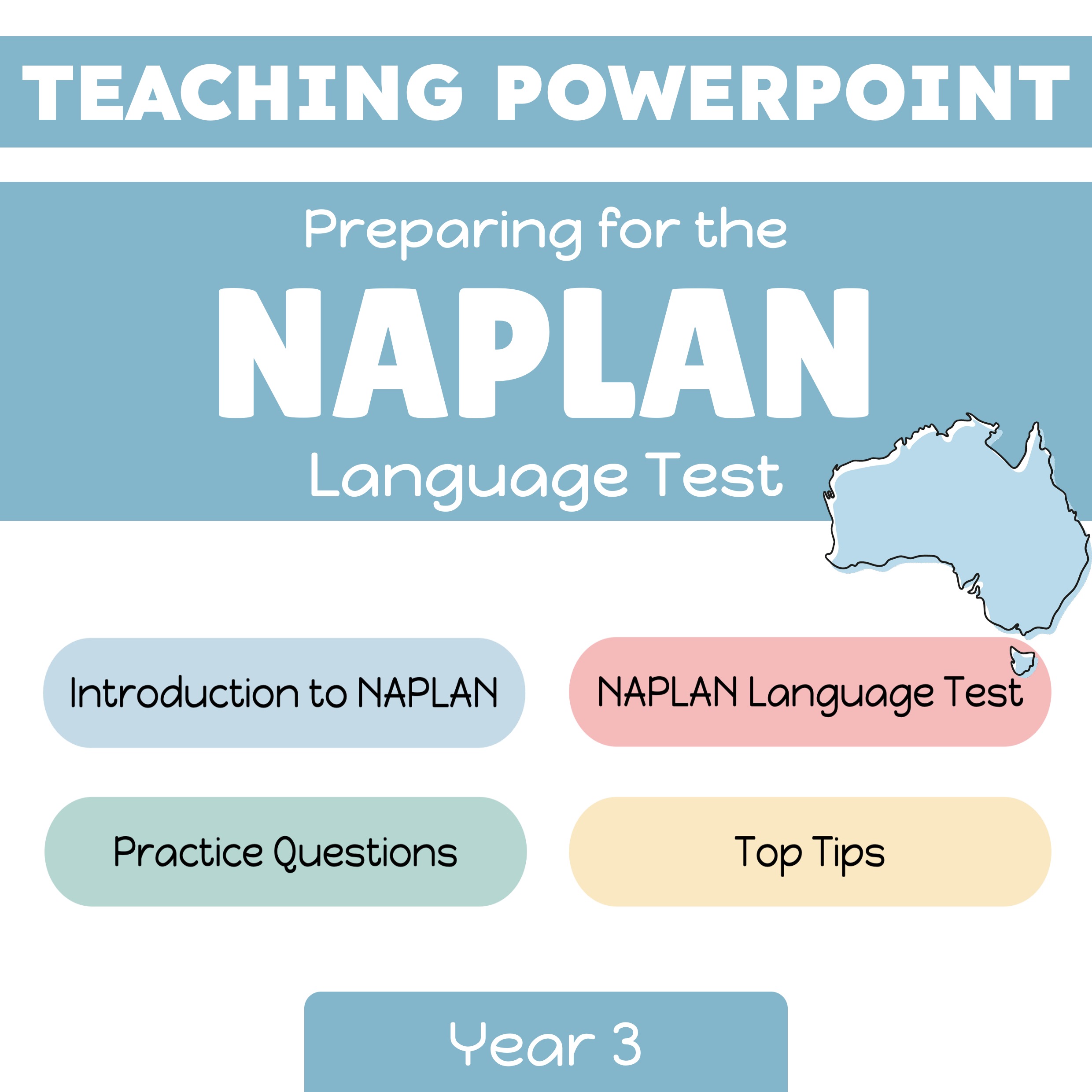 NAPLAN Language Conventions: Year 3 POWERPOINT - Top Teacher