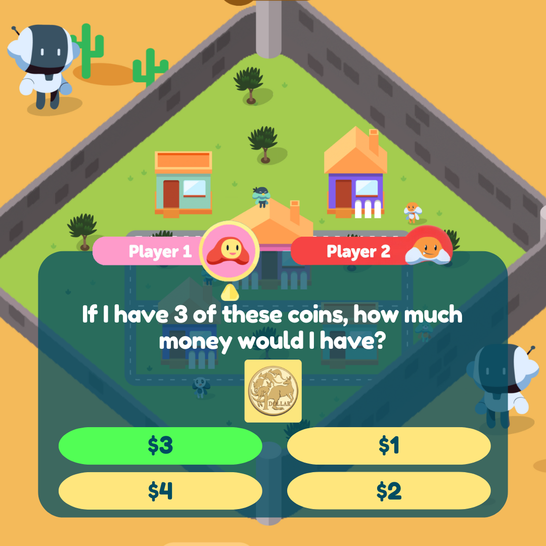 Adding Collections of Money: Dollars (Coins) LET’S DEFEND - Top Teacher