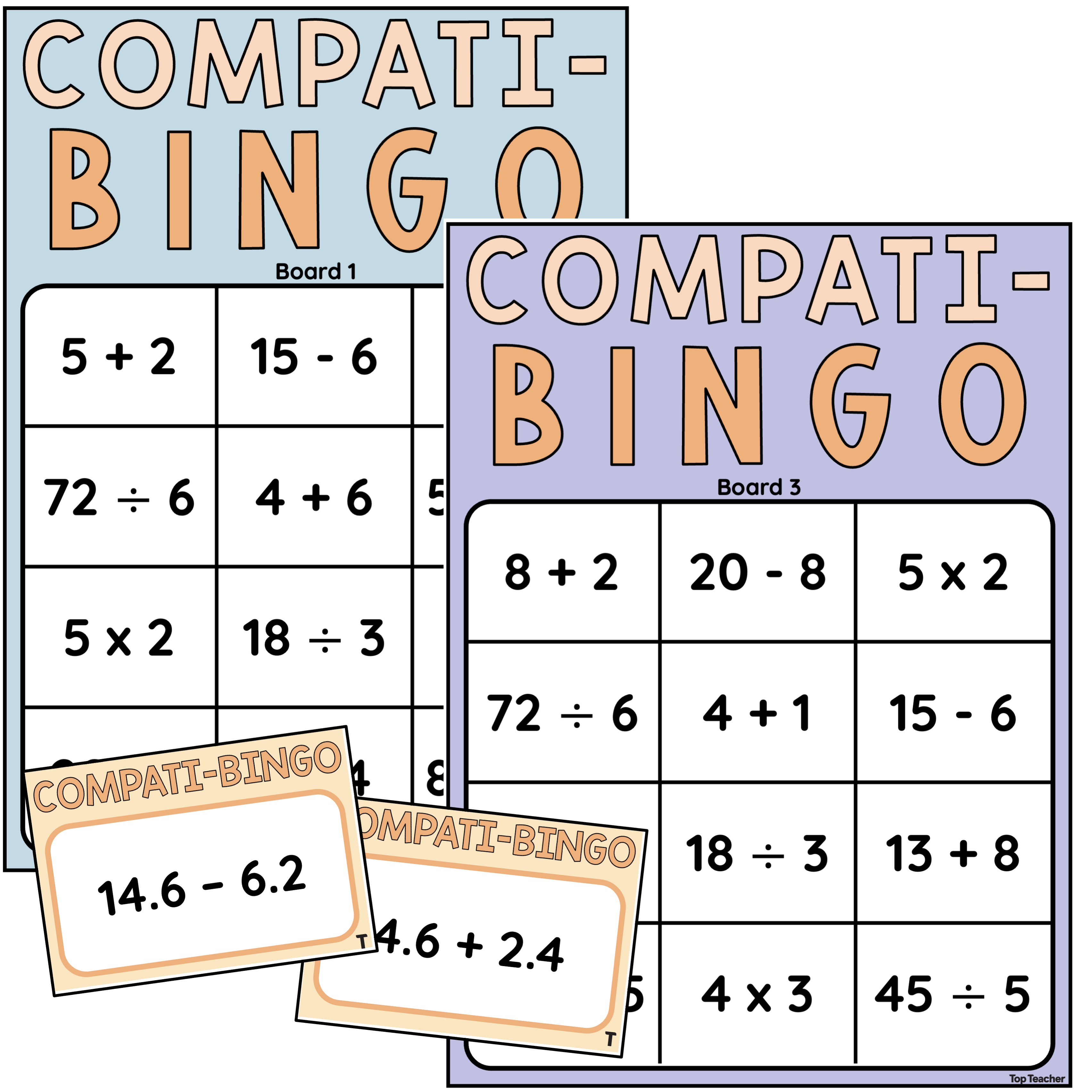 Estimation: CompatiBingo Game - Top Teacher