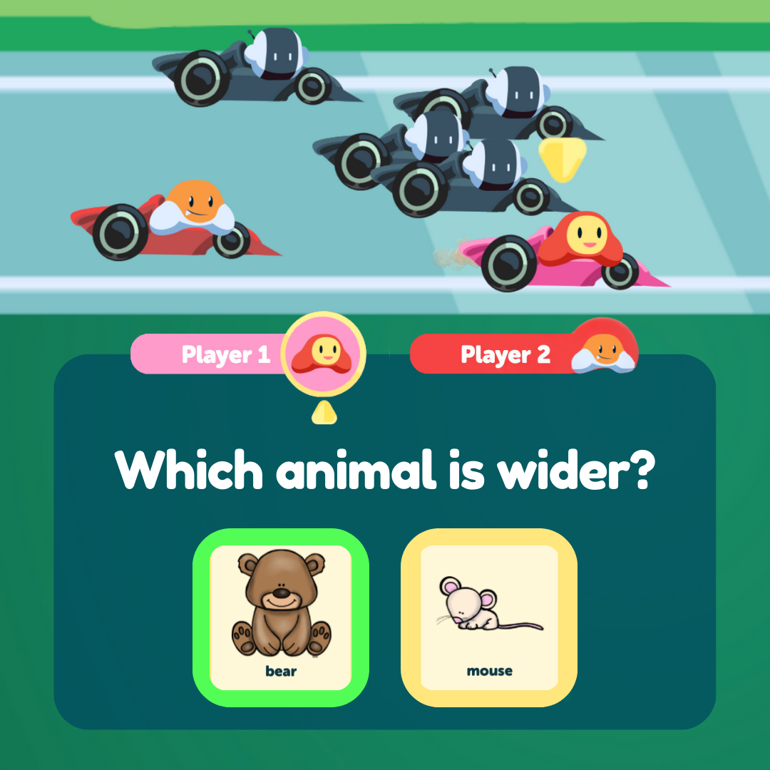 Looking at Length: Comparing Animals LET’S RACE - Top Teacher