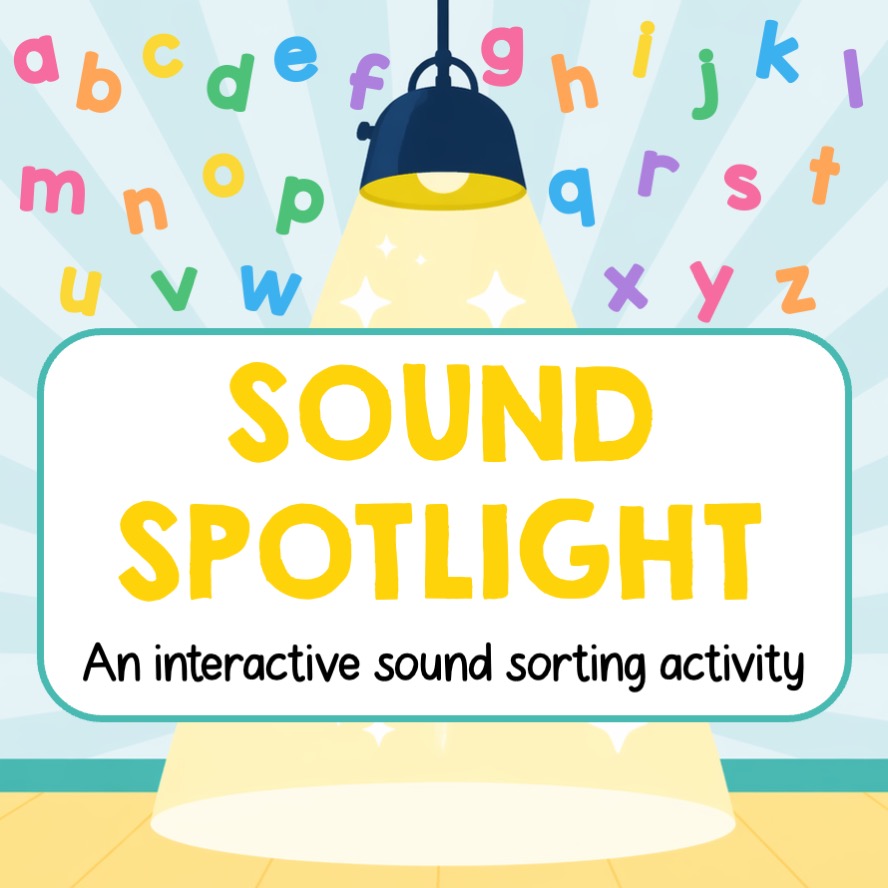 Alphabet Sound Spotlight PowerPoint - Top Teacher