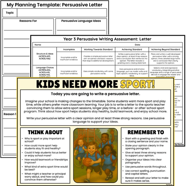 HASS Assessment Overview Year 3 - Top Teacher