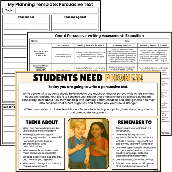 Persuasive - Top Teacher
