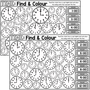 The Hickory Dickory Clock: Telling Time Game - Top Teacher