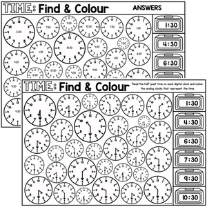 The Hickory Dickory Clock: Telling Time Game - Top Teacher