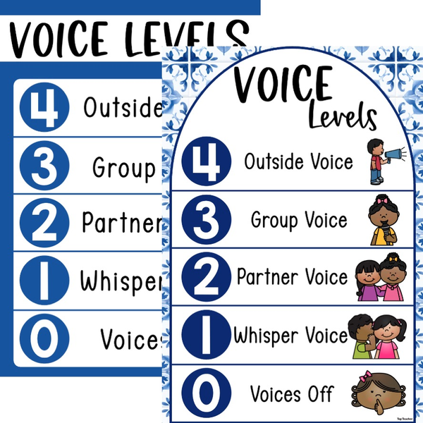 Voice/Noise Level Light Display Italian Summer - Top Teacher