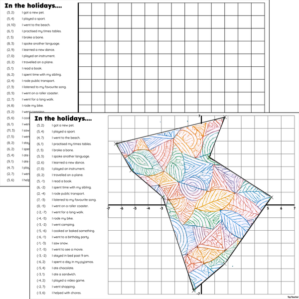 Grid Reference vs. Grid Coordinates Worksheet - Top Teacher