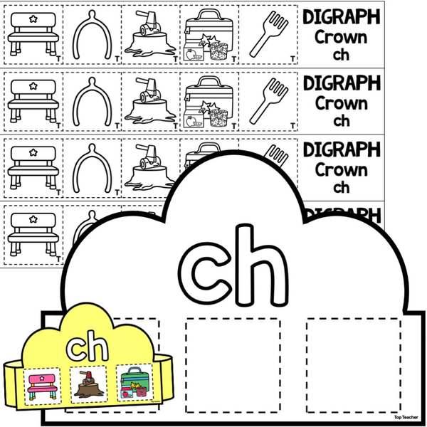 Digraph Crown: ch Craft - Top Teacher