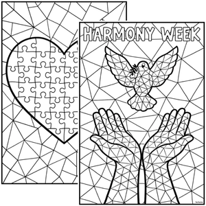 Happy Harmony Day Poster - Top Teacher