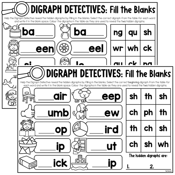 Digraphs - Top Teacher