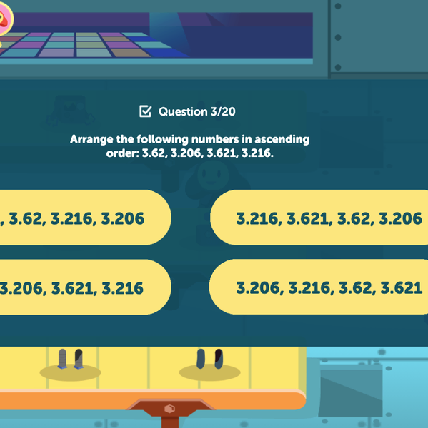 Ordering Decimals LET’S BUILD - Top Teacher