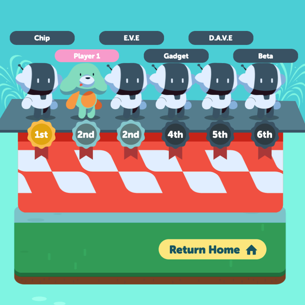 Duration of Time LET’S RACE - Top Teacher