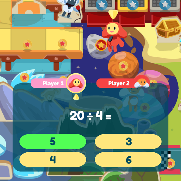 Divide by 4 LET’S ROLL - Top Teacher