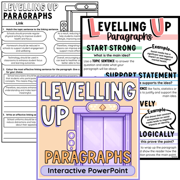 TEEL Paragraphs PACKAGE - Top Teacher