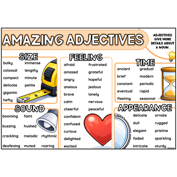 Vocabulary Mat – Vibrant Verbs - Top Teacher