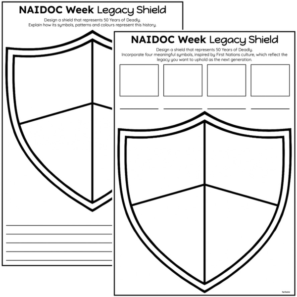 NAIDOC Week Legacy Shield Activity - Top Teacher