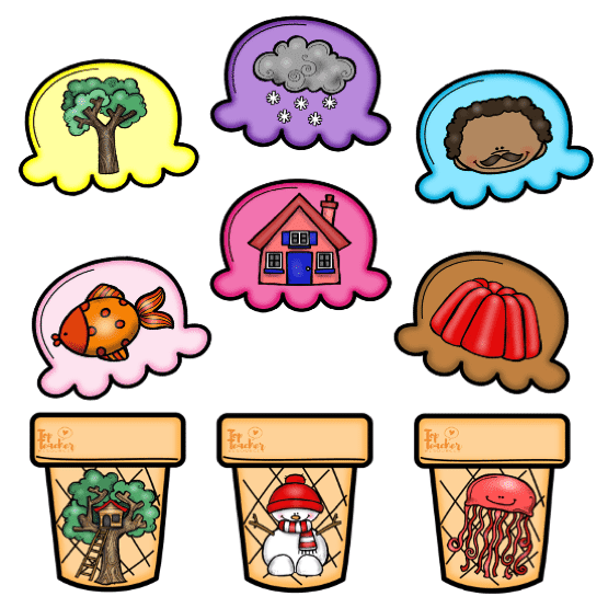 Compound Word Ice Creams - Top Teacher