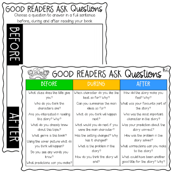Good Readers Desk Chart & Recording Sheet - Top Teacher