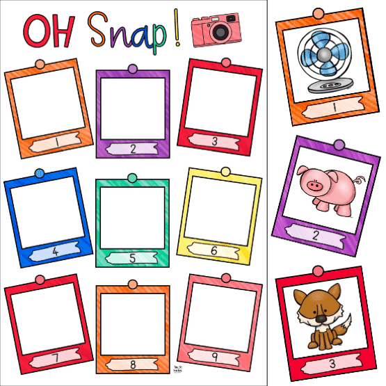 Oh Snap! Write the Room - Top Teacher