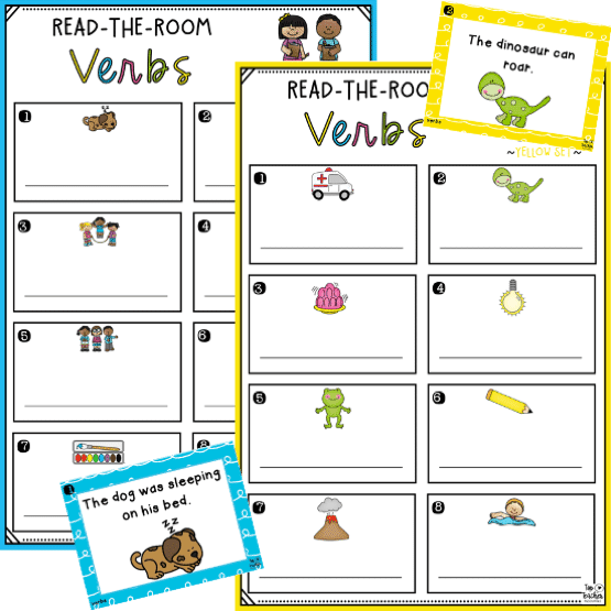 Read the Room: Verbs - Top Teacher