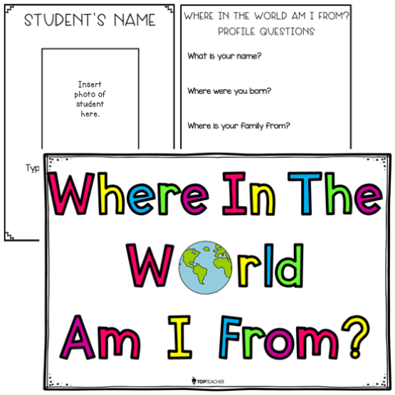 Where in the World am I From? - Top Teacher