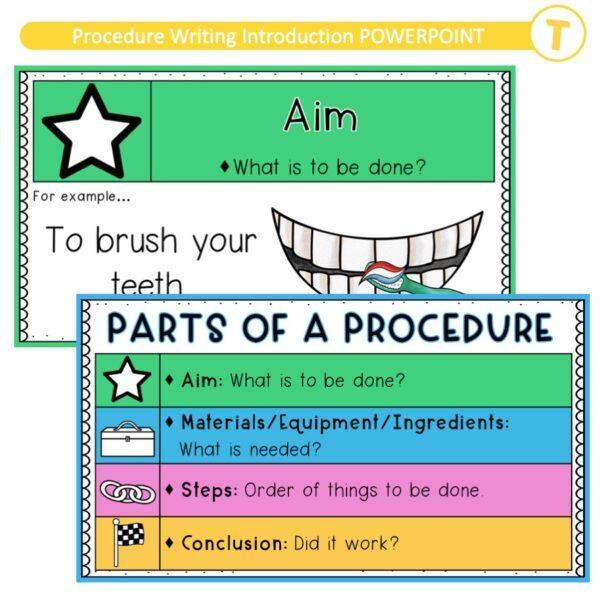 Procedure Writing Introduction POWERPOINT - Top Teacher