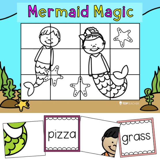 Phonics Mermaid Magic - Top Teacher