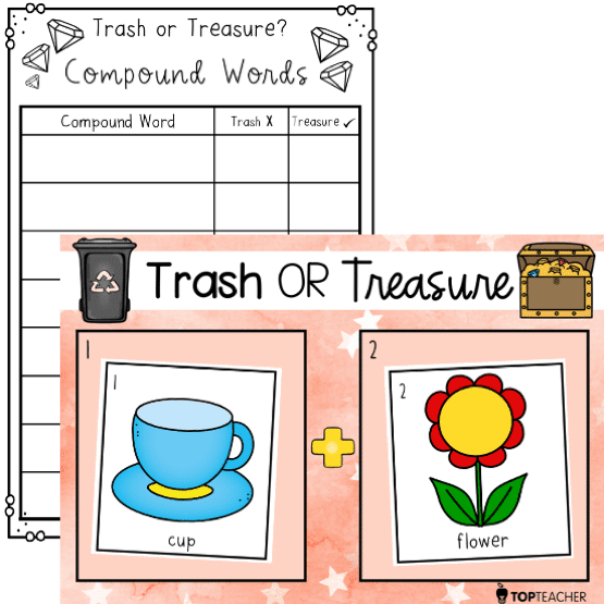 Trash or Treasure: Compound Words - Top Teacher