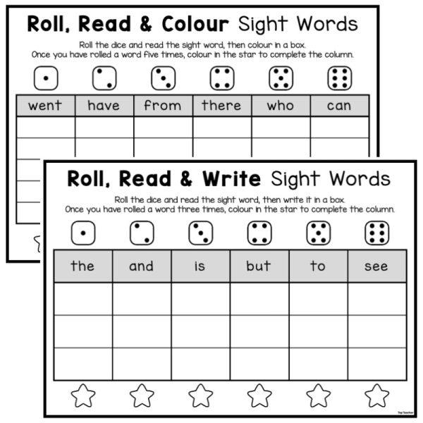 Sight Words - Top Teacher