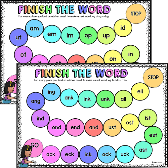 Onset & Rime Eggs: Easter Word Building Activity - Top Teacher