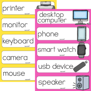 STEM Vocabulary Cards - Top Teacher