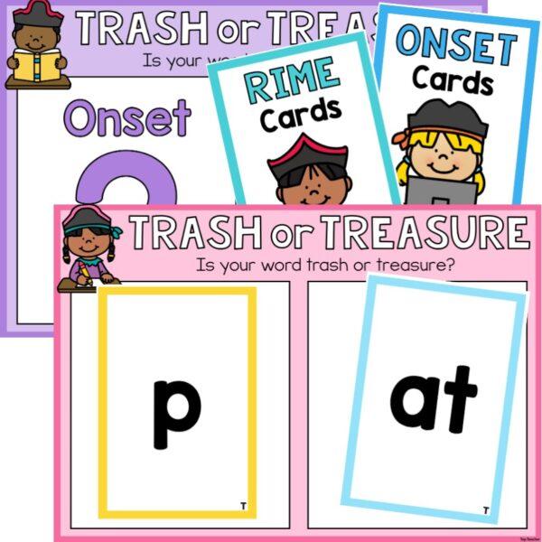 Trash or Treasure: Onset & Rime - Top Teacher