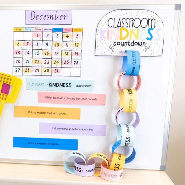 Classroom Kindness Countdown - Top Teacher