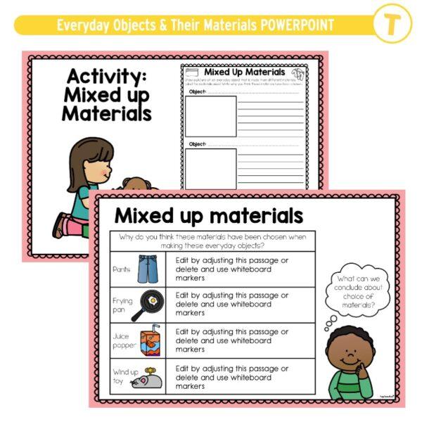 Everyday Objects & Their Materials POWERPOINT - Top Teacher