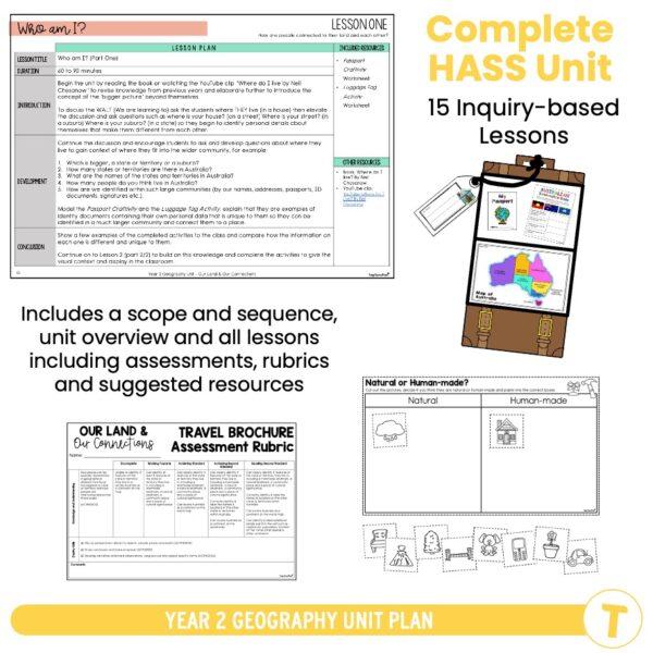 Geography Year 2 UNIT PLAN - Top Teacher