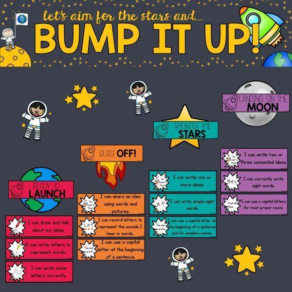 Bump It Up Wall: Space Foundation - Top Teacher