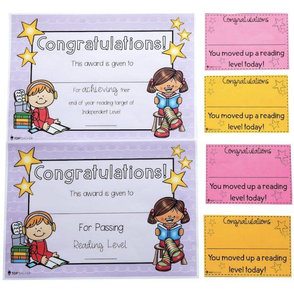 Guided Reading Certificates - Top Teacher