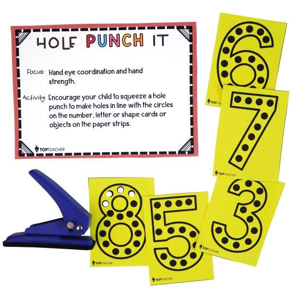 Hole Punch It: Numbers - Top Teacher